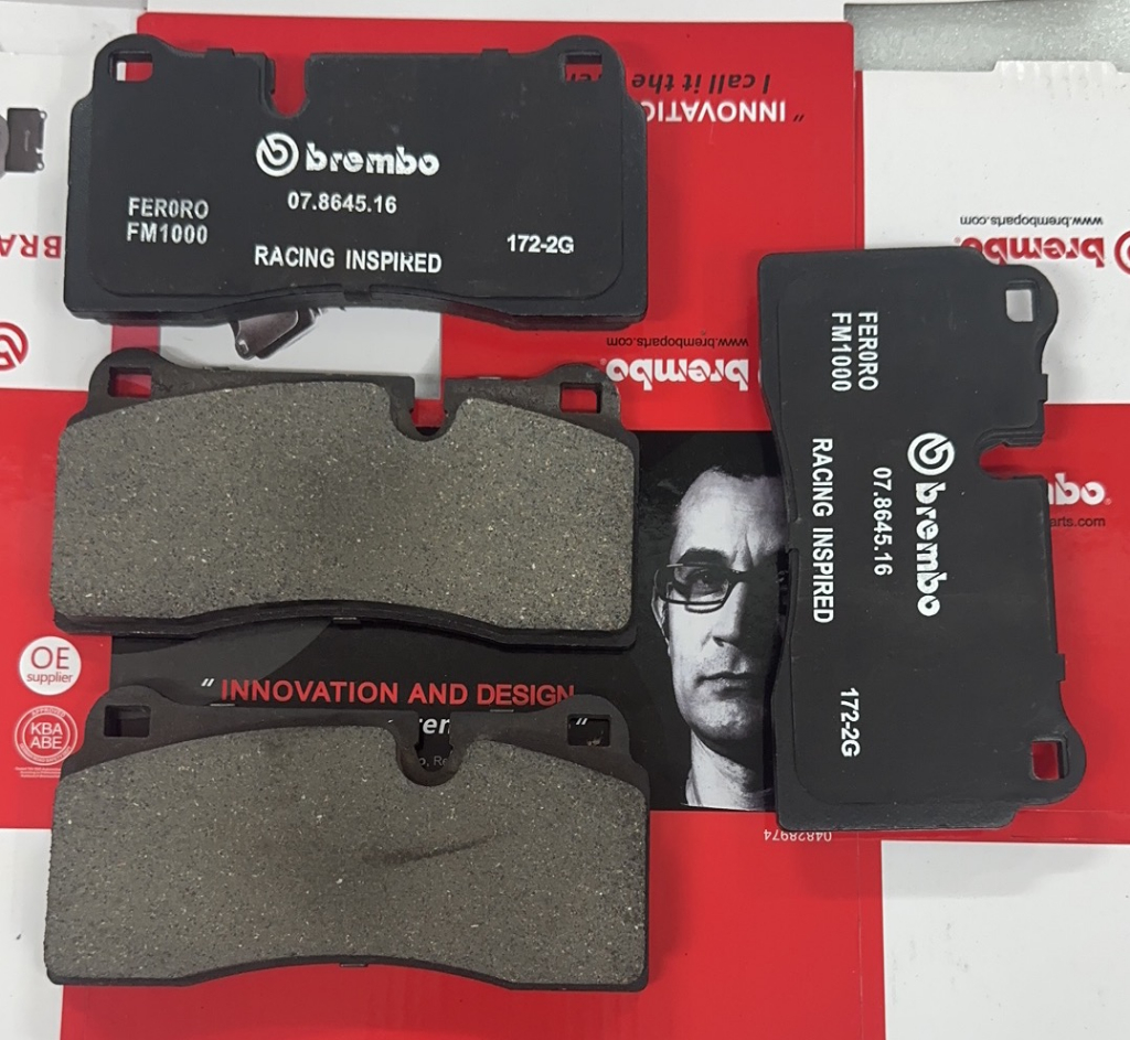 Brake Pad Brembo 4pot 6pot F50 17z 18z GT6 Ctsv 19z 20z GT4 F40 Tesla ...