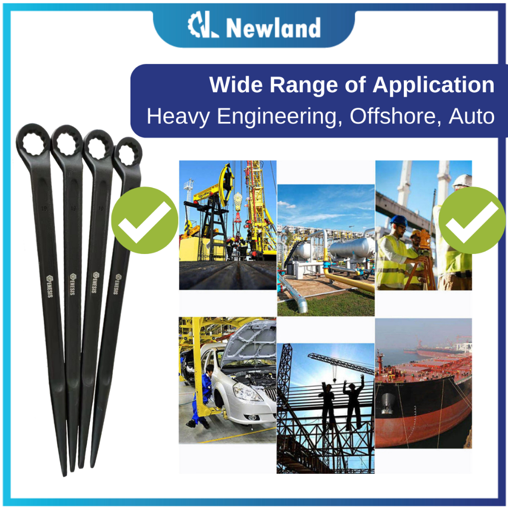 Genesis Single End Ring Spanner / Point Tip Spanner / Spannar Tajam ...