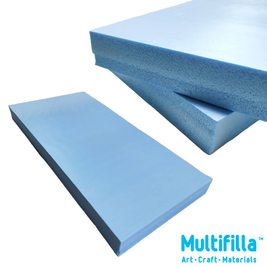 XPS Blue Foam 50mm (2pcs) - Square Edge - High Density Blue Foam ...