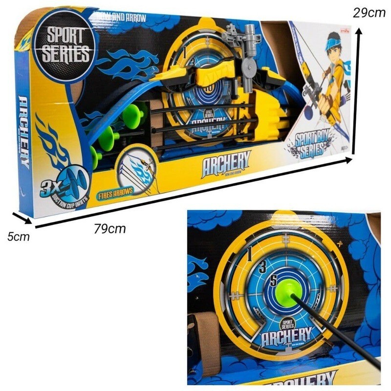 3H Set Busur Memanah Mainan Untuk Kanak-Kanak/ Archery Bow Set Children ...