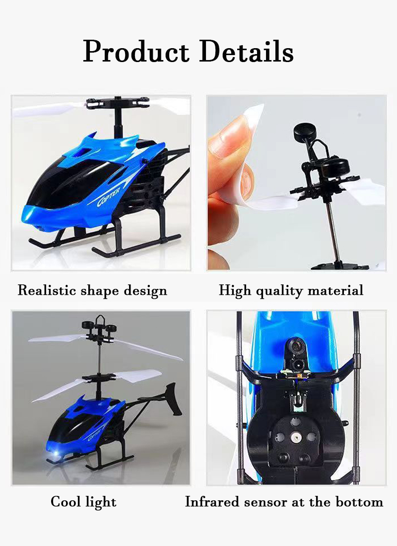 EFORT.TOYS Sensor Helicopter RC Helicopter Sensor Helicopter Remote ...
