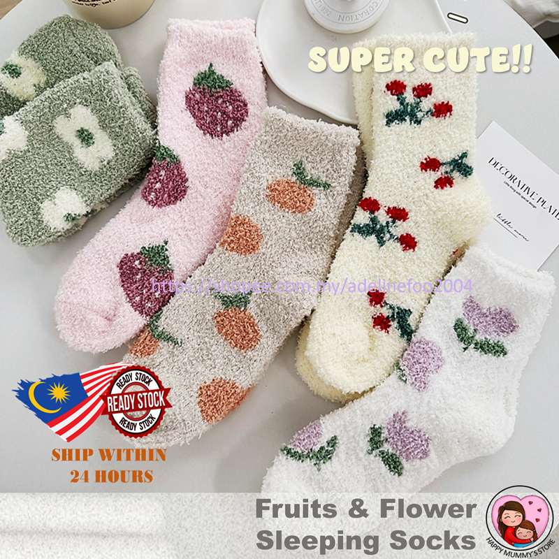 Stokin Pantang Maternity Stocking With Flower and fruits Design ...