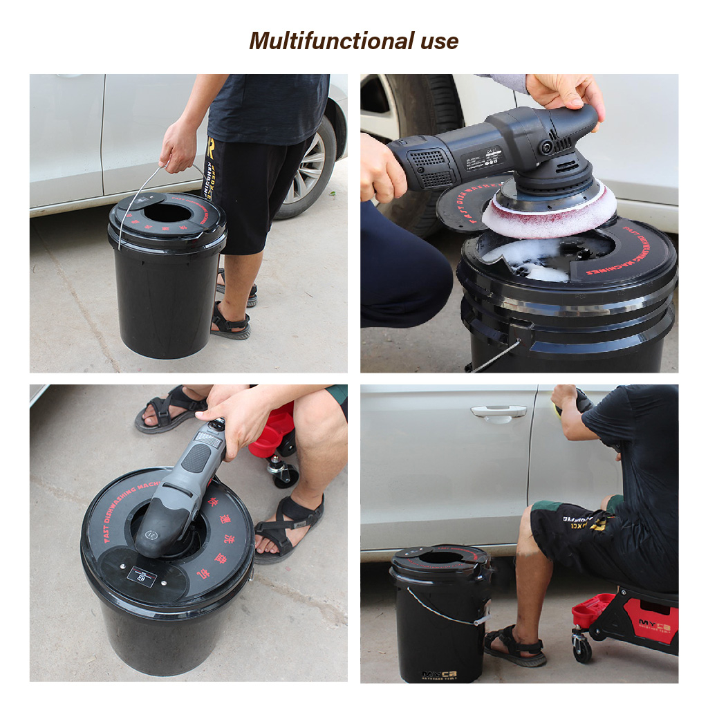 MYCB Universal Fast Pad Washer Bucket Buffing Pad Washer Compatible ...