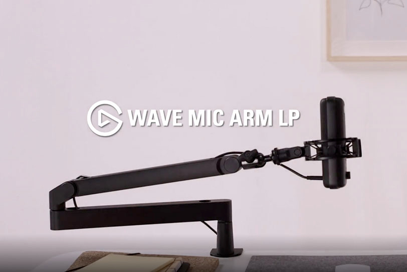 Corsair Elgato Wave Mic Arm LP Premium Microphone Arm - Black/White ...