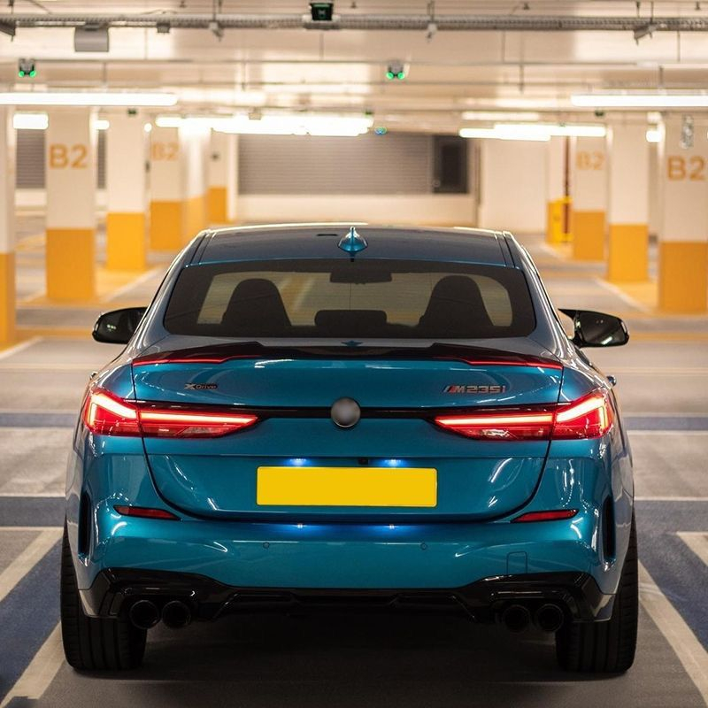 BMW F44 2 Series Gloss Black Look M4/PSM Style Rear Spoiler Auto ...