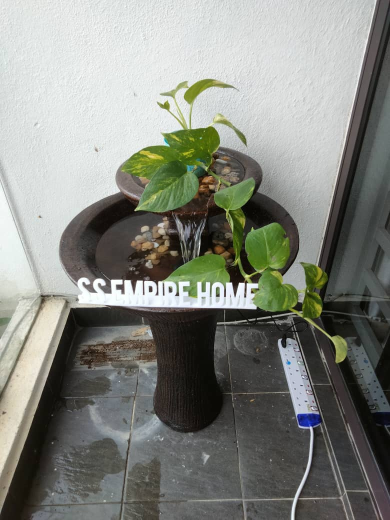 S01 Feng Shui Water Fountain Pond Kolam Air Sandstone Garden Water ...