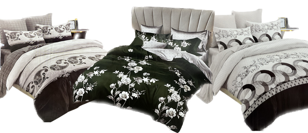 7in1 TOTO COMFORTER Queen & 2in1 Single Fitted Bedsheet Bed/ Cadar ...