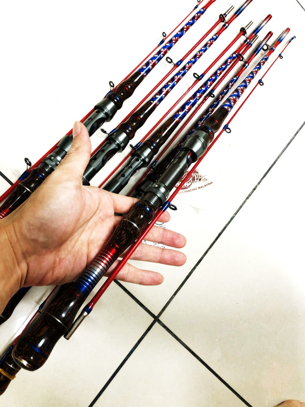 SKYGITZ MALAYSIA JORAN UDANG HANDMADE CUSTOM KAYU JATI BELANDA SUPER ...