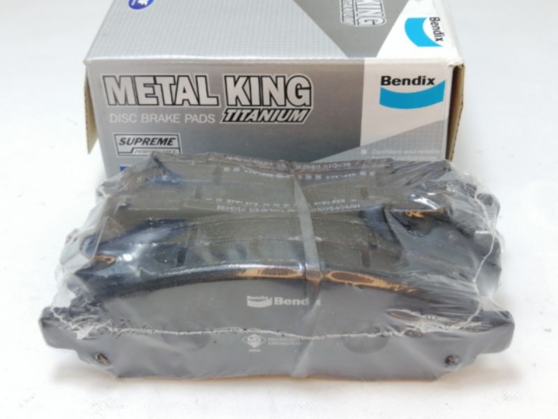 Bendix Metal King Disc Brake Pad Nissan Navara D40 Murano Z50 3.5 Serena C26 Front Genuine Brek ...