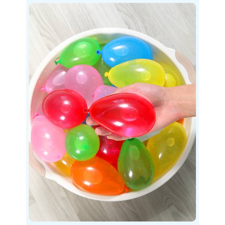 100pcs Mixed Colour Magic Water Balloons Self Tying Fast Filling Water ...