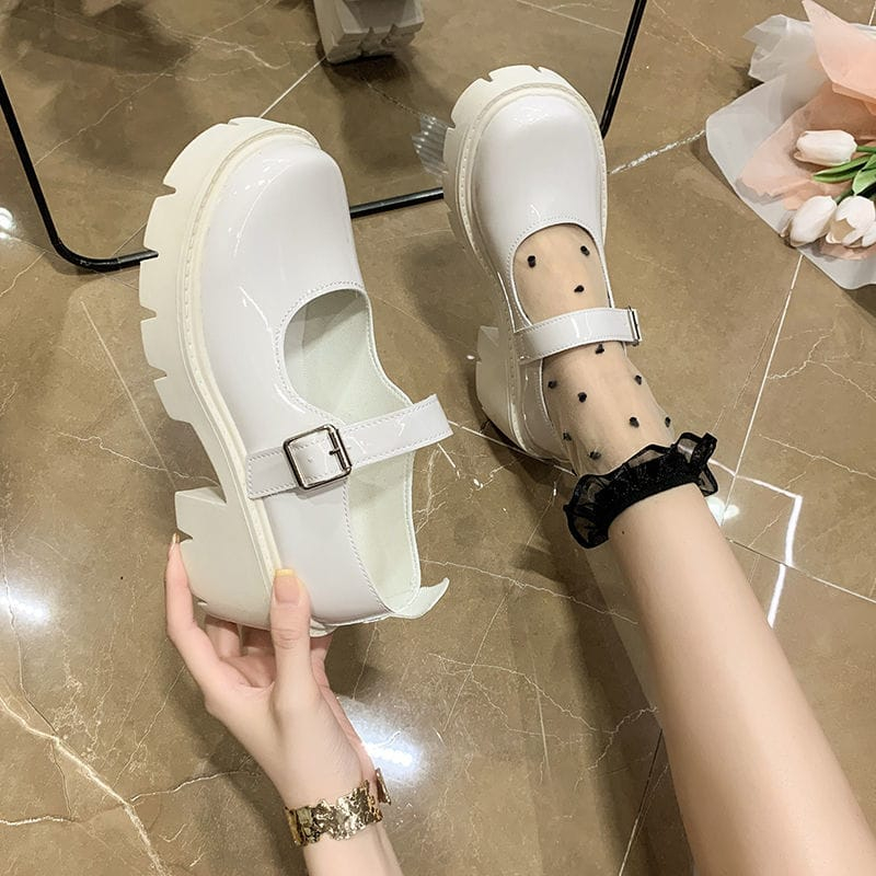 Women Mary Jane Boots Platform New Fashion ESWS022-002 Syle low -High ...