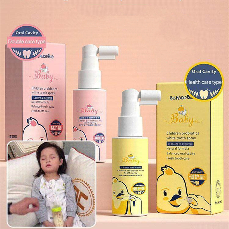 Baby Oral Spray Anti Cavity for Kid Baby Tooth Cleaning Toothache Spray ...