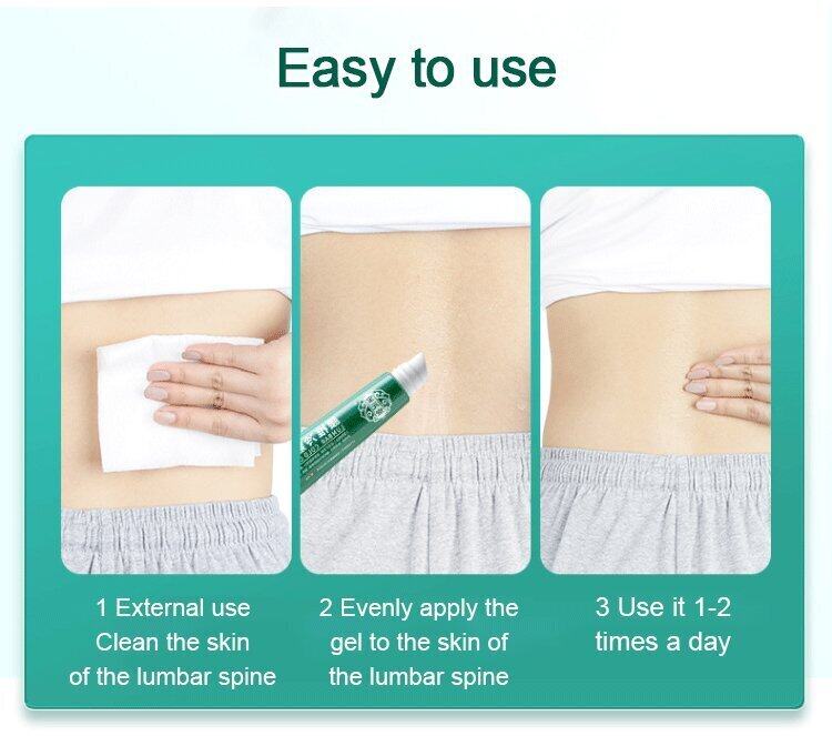 Lumbar type cold compress gel lumbar spine knee pain gel Spinal Joint ...