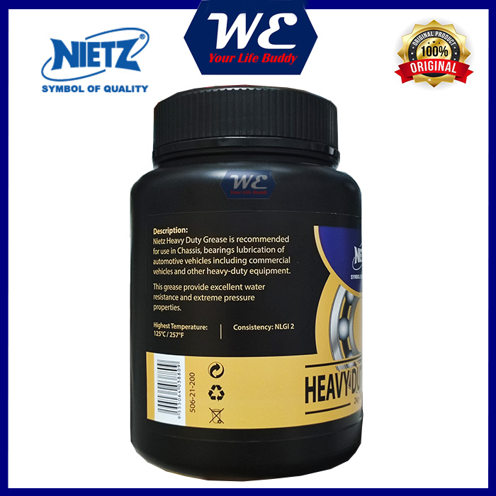 NIETZ HEAVY DUTY GREASE 2KG FOR A WIDE RANGE OF INDUSTRIAL APPLICATIONS ...