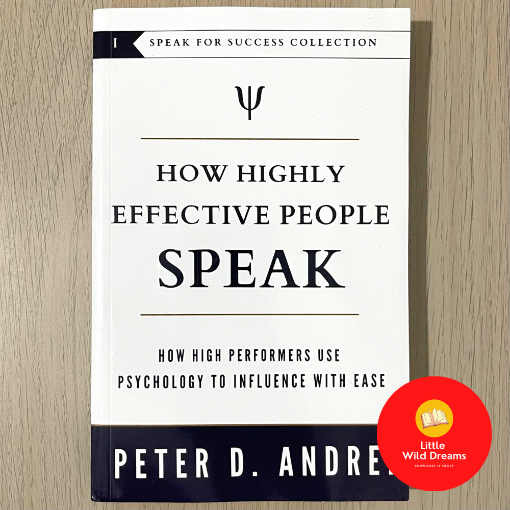 English Book : How Highly Effective People Speak: How High Performers ...
