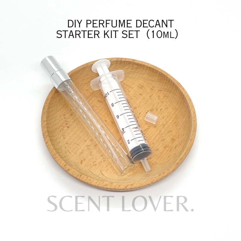 [ READY STOCK ] DIY PERFUME DECANT KIT / 5ml & 10ml GLASS SPRAY BOTTLE ...