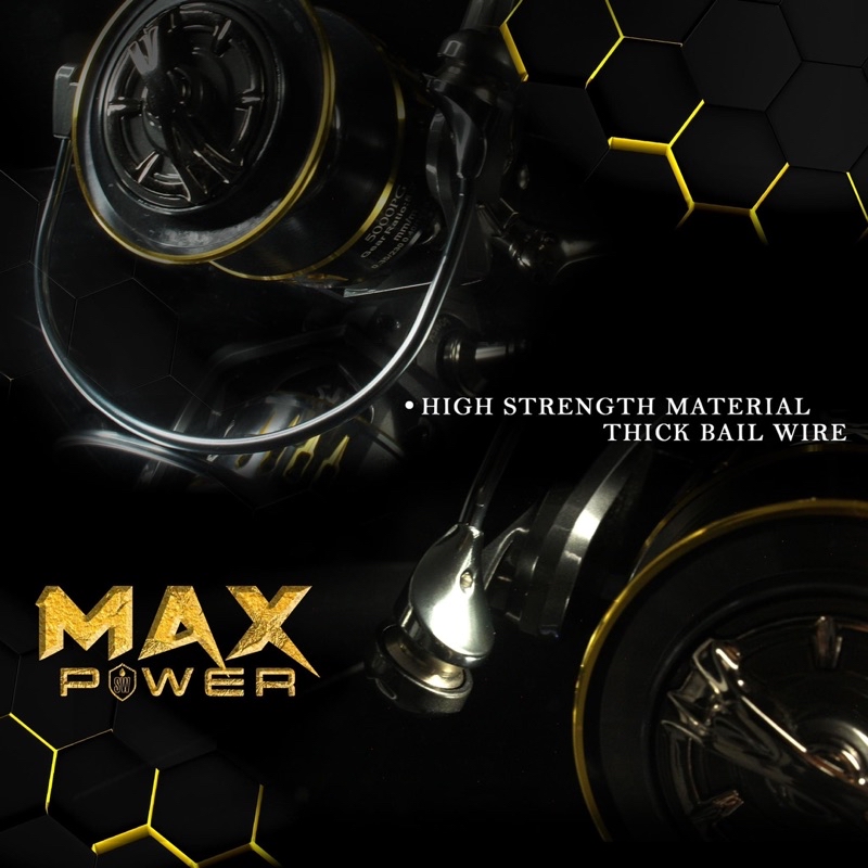 GTECH MAX POWER SW SPINNING REEL / G-TECH MAX POWER SW / G TECH MAX ...