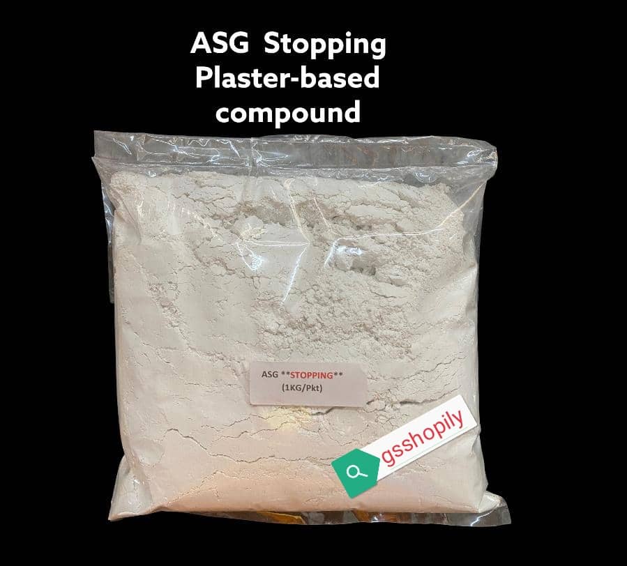 +-1KG ASG Stopping Compound Plaster Ceiling Wall Repair Simen Plaster ...