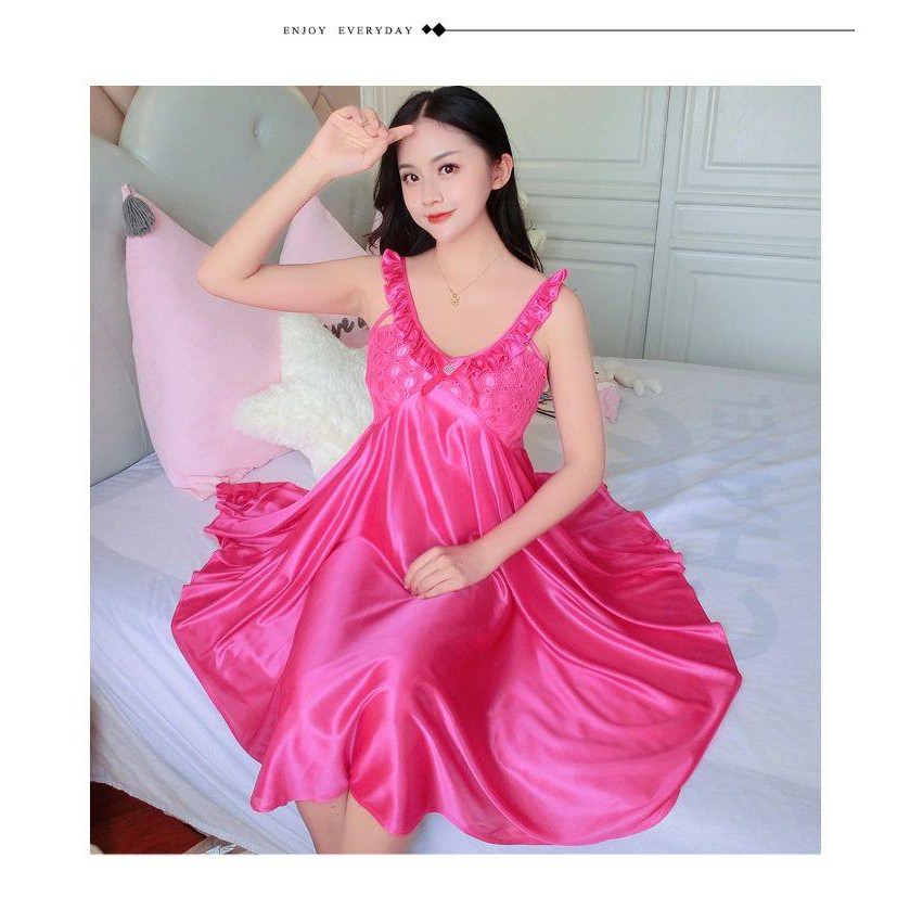 Gaun Tidur Baju Tido Wanita Large size Plus Size Women Lingerie ...