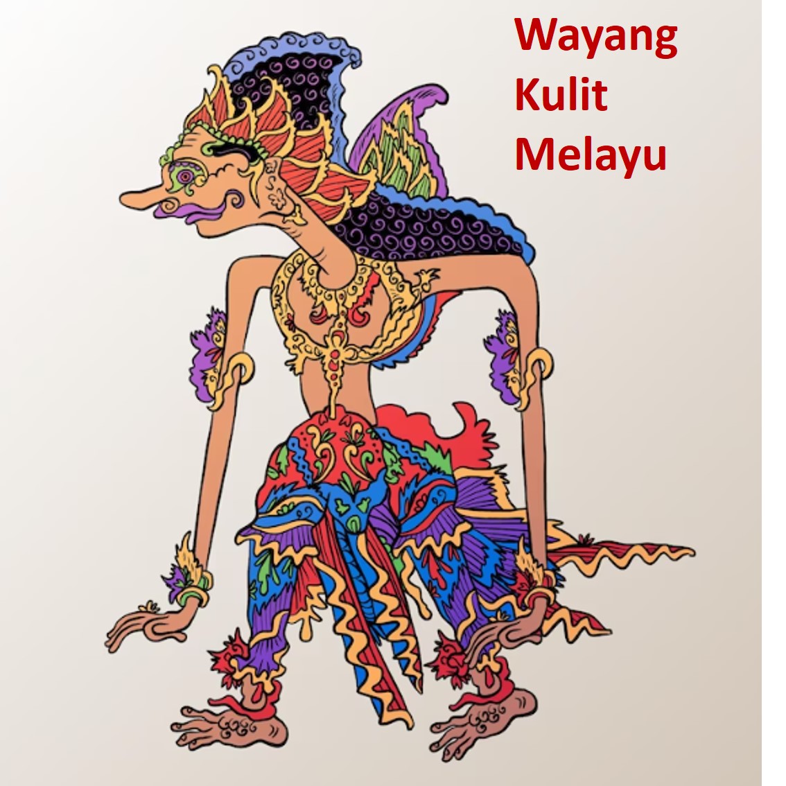 HLS DIY Wayang Kulit Puppet Craft Kit with Marker Pens Traditional ...