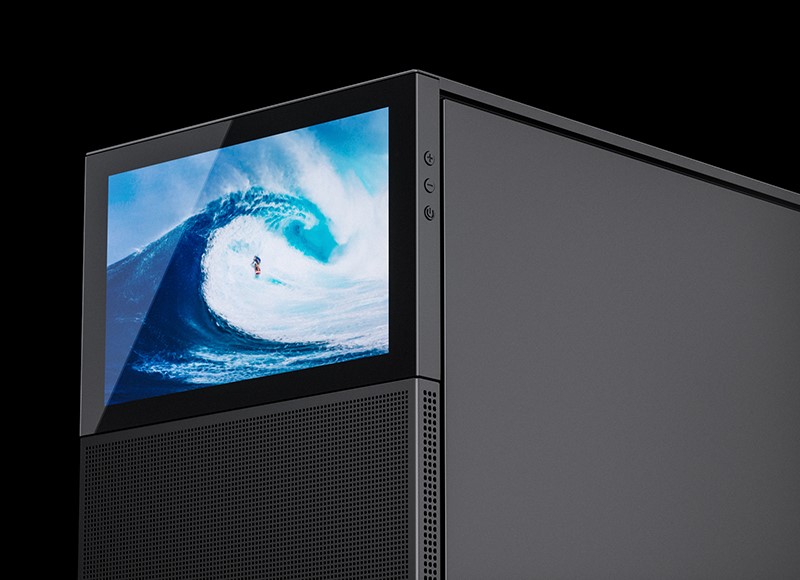 [White & Black] Jonsbo DS8 IPS 8-inch Screen Monitor D31 D41 Screen ...