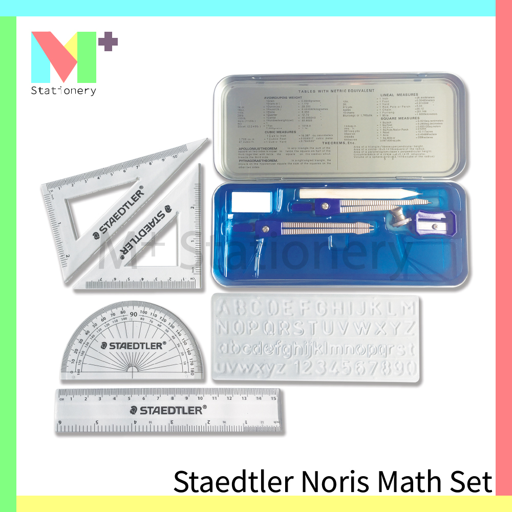 Staedler Mathematical Instruments Set / Noris Math Geometry Set ...
