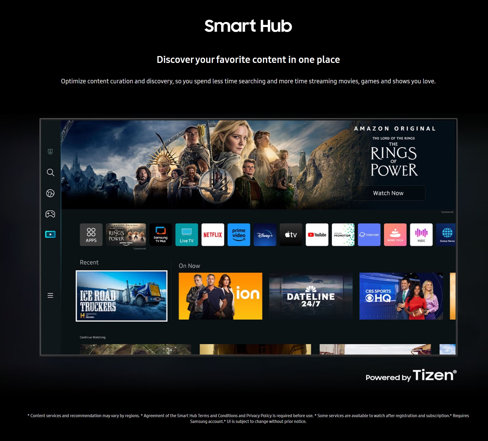 Samsung (55"/55 Inch) DU7000 4K UHD Smart AI TV (2024) | UA55DU7000KXXM ...
