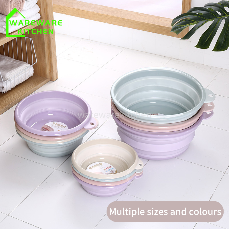 Foldable Wash Basin Collapsible Folding Basin Travel Face Washing ...