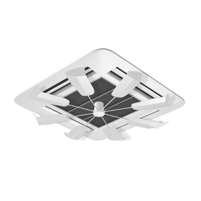 EnJO Aircond Cassette Fan WallMount Aircon Fan Windshield Aircond celling 360 Degree Rotate ...