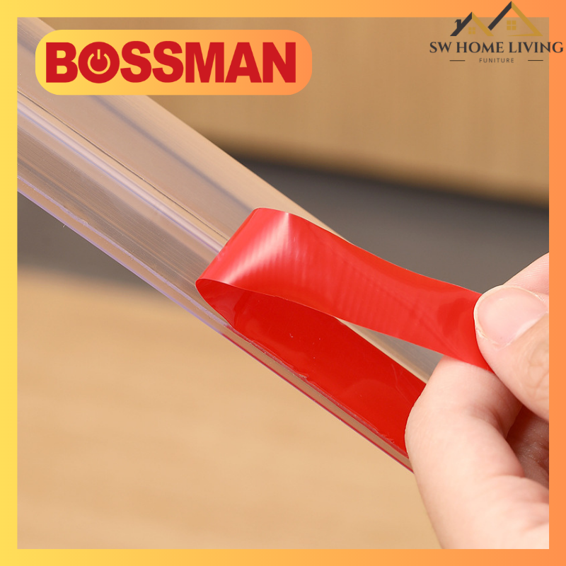 SW BOSSMAN Silicone Door Bottom Seal Bawah Pintu Penutup Lubang Dust ...