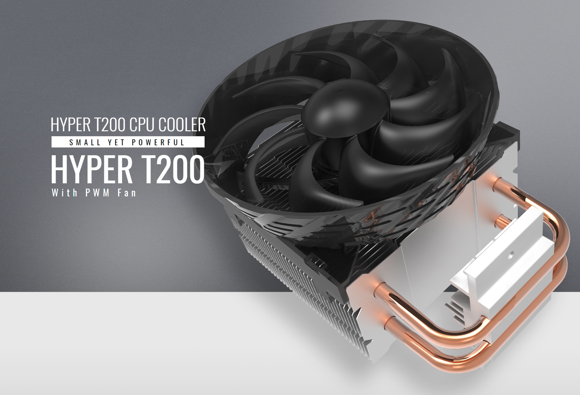 Cooler Master Hyper T200 CPU Air Cooler (2 Heat Pipes) | Shopee Malaysia
