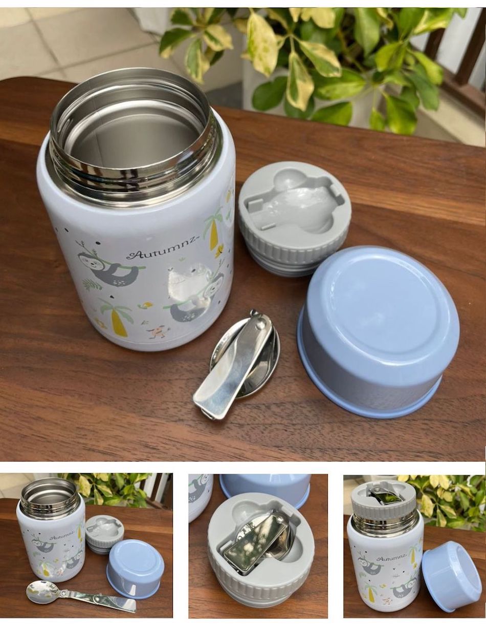 Autumnz DELI Stainless Steel Vacuum Food Jar (500ml) | DELI Stainless ...