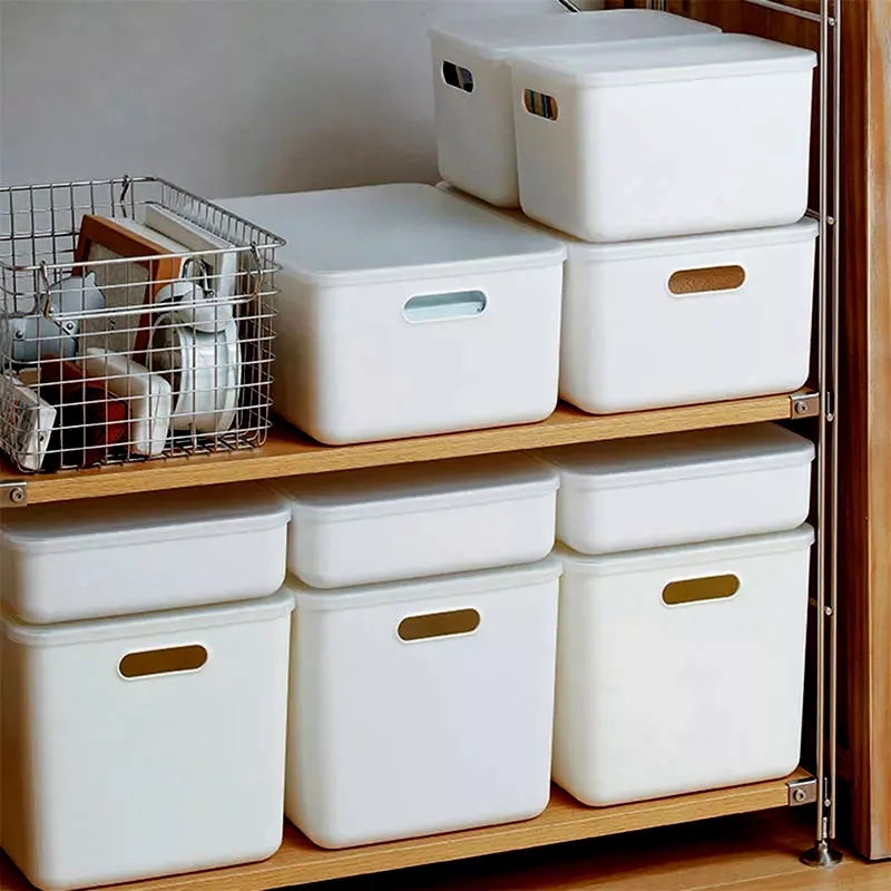 READY STOCK ️Japanese Style Storage Box Organizer With Lid Box Storage ...