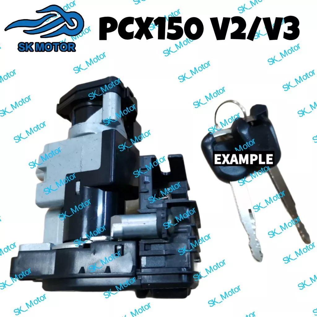 Honda PCX150 / PCX 150 V1 V2 V3 OLD NEW Ignition Main Switch / Full Set ...