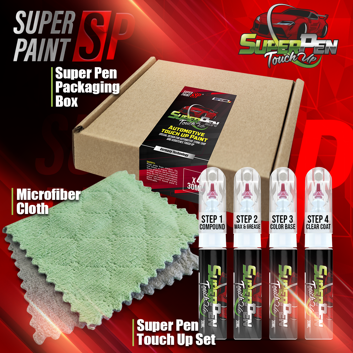 4in1 Touch Up Paint Kia Grand Carnival Advance SUPERPEN Original ...