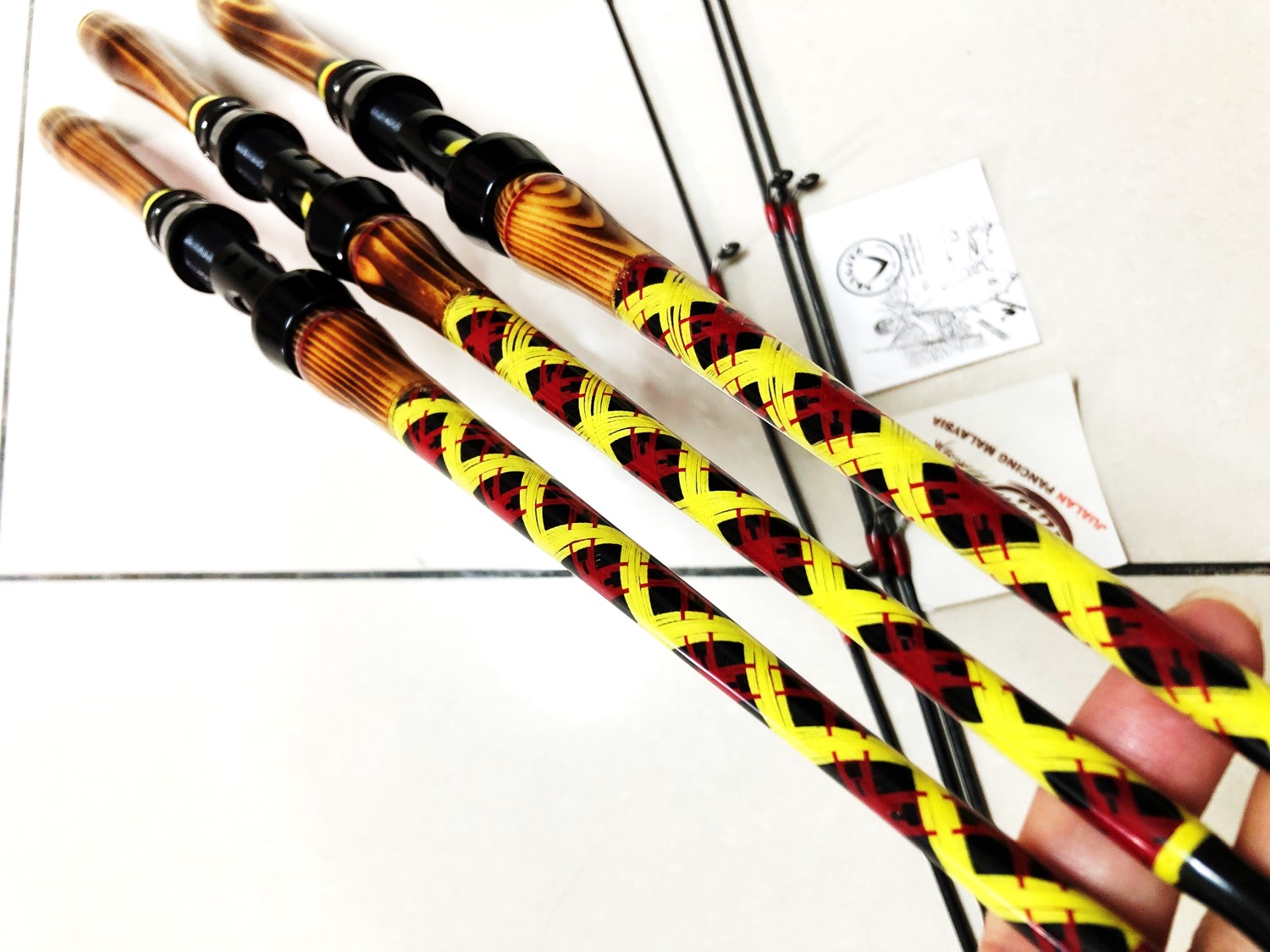 SKYGITZ MALAYSIA JORAN UDANG HANDMADE CUSTOM KAYU JATI BELANDA SUPER ...