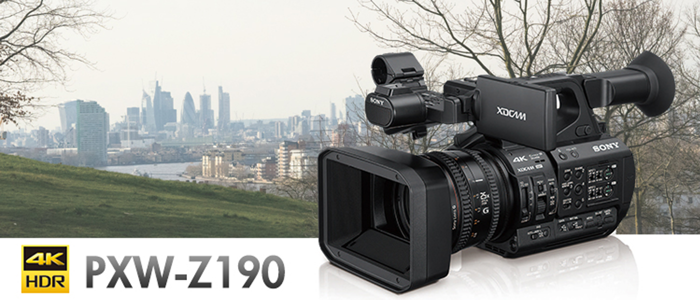 Sony PXW-Z190 / Z190 / 4K 3-CMOS 1/3" Sensor XDCAM Camcorder (Sony ...