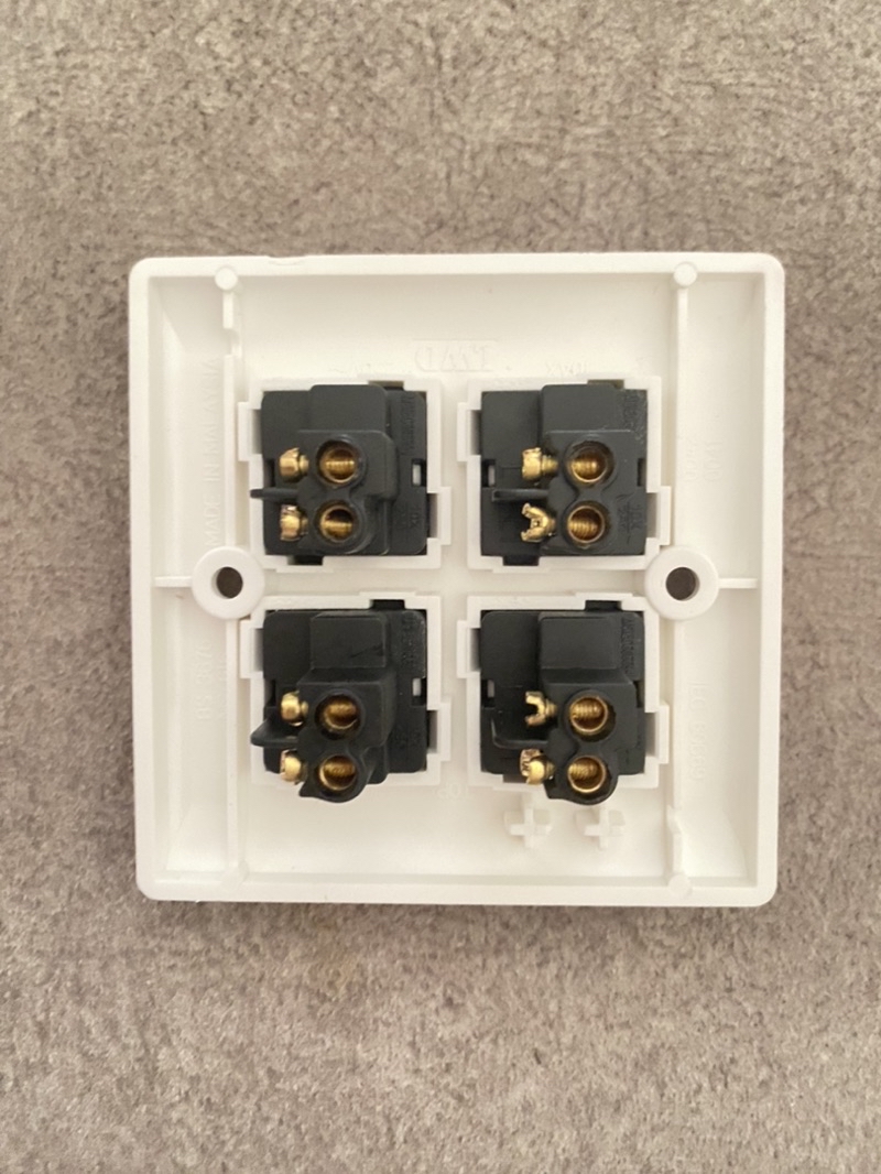 13A Single Switch Socket /Switch lampu Electric Socket /Socket Plug ...