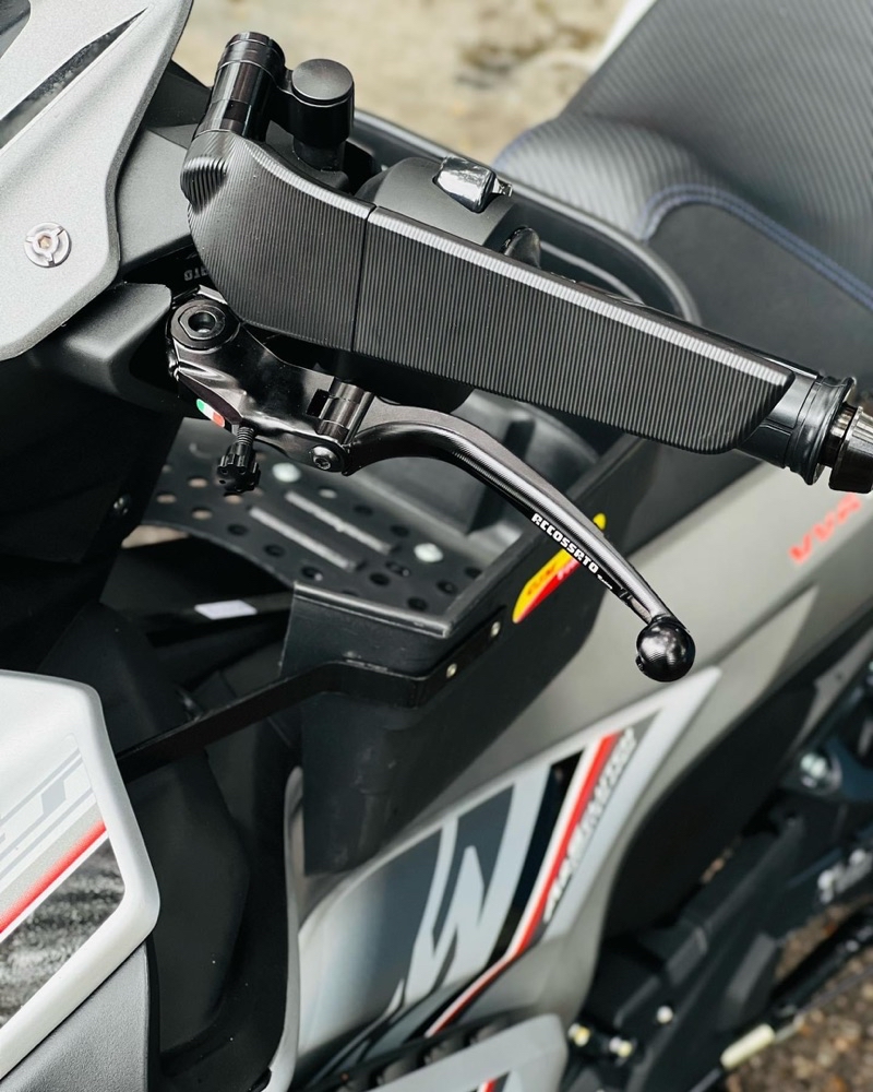 UNIVERSAL WINGLET SIDE MIRROR CNC CARBON FOR KAPCAI Y15 Y15ZR Y16 LC ...