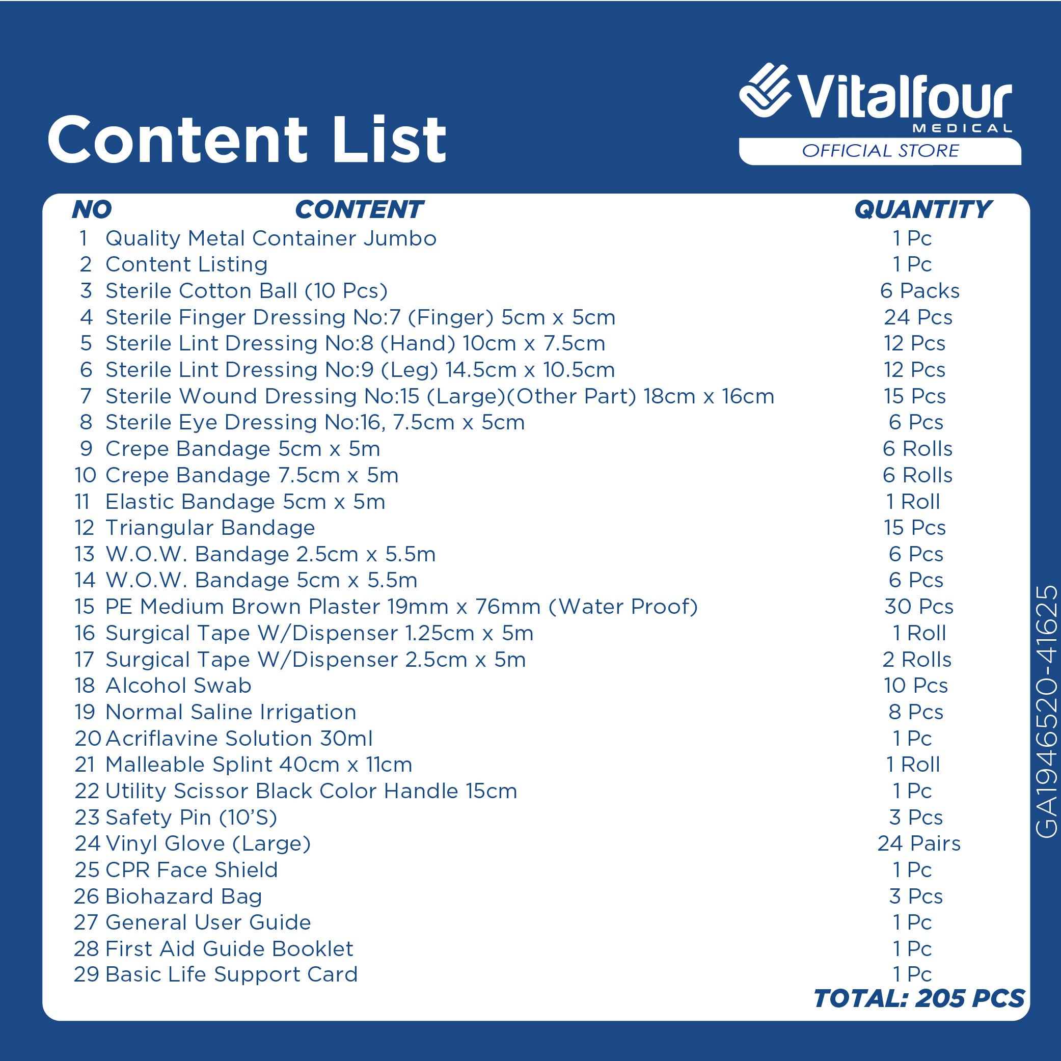 VitalFour DOSH Workplace First Aid Kit by DOSH (BOX A,B,C) | Shopee ...
