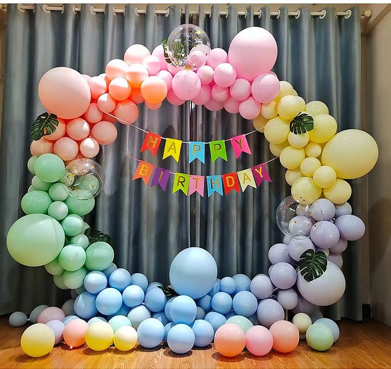 Ready Stock DIY Balloon Arch Kit Round Circle Balloon Stand Holder Base ...