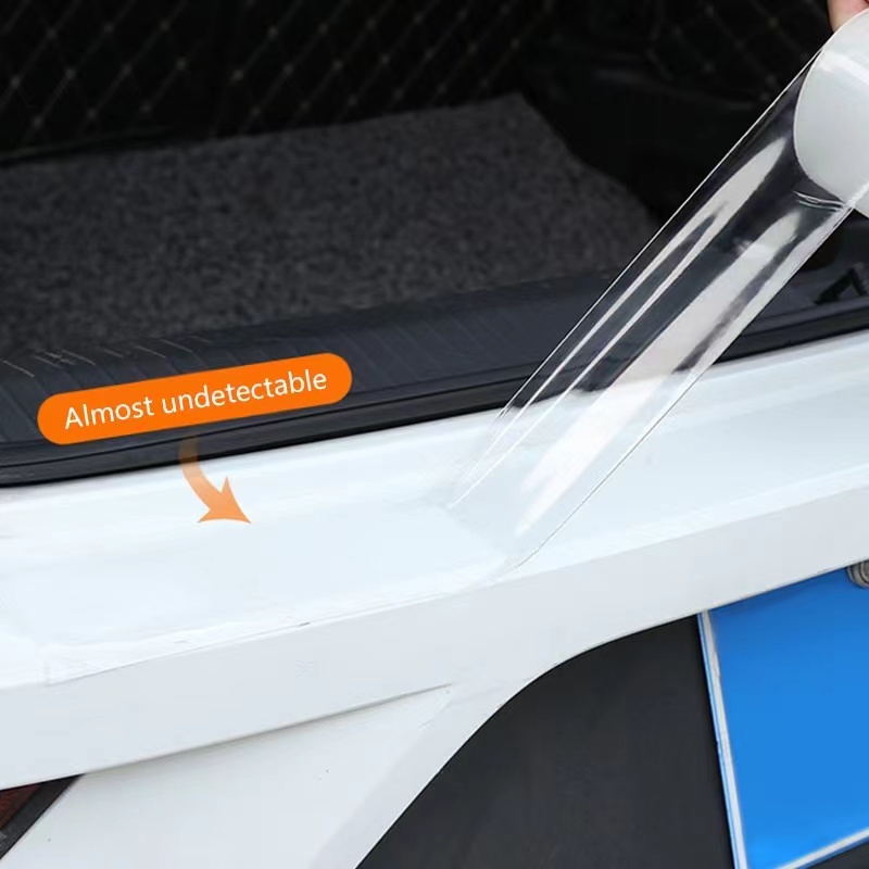 Transparent Car Door Protector Stickers Strip Bumper Protector Car Anti ...