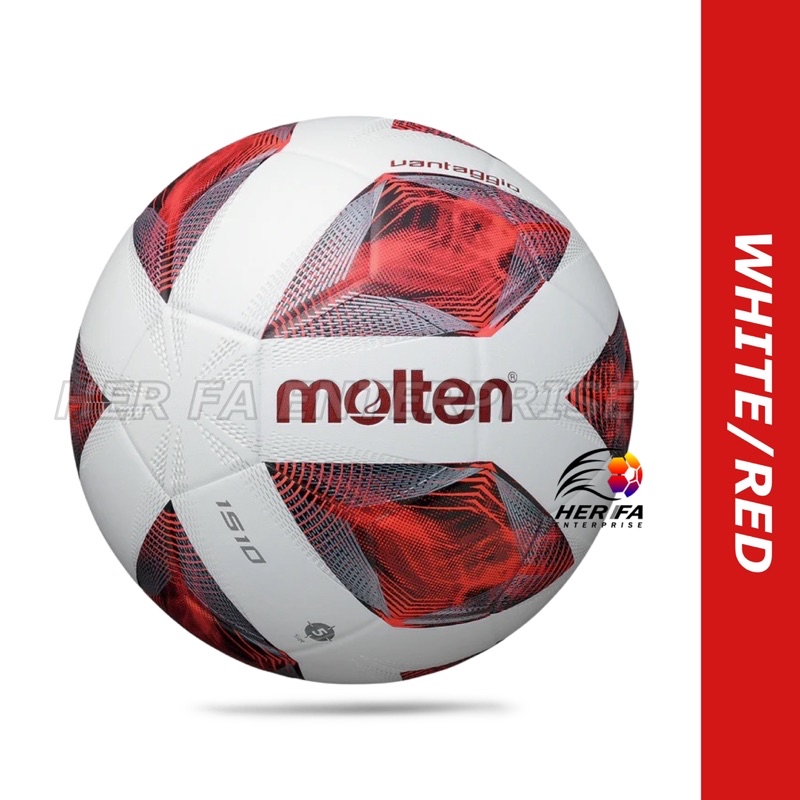 MOLTEN F5A1510 Football Laminated MSSM Logo Molten 1510 Bola Sepak ...