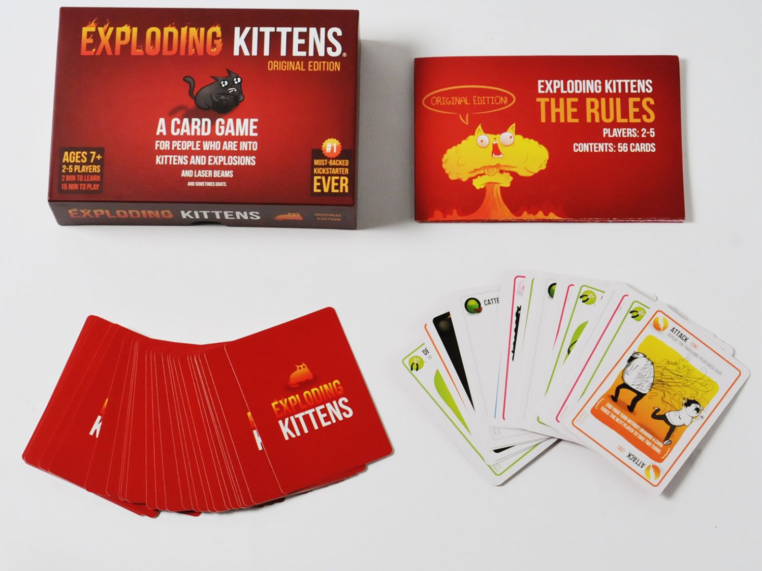 Exploding Kitten Exploding Kittens Board Mage Imploding Kittens ...