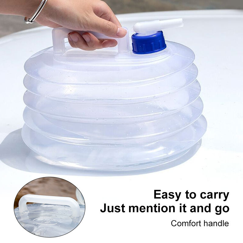 Collapsible Outdoor Water Container 5L/10L/15L Foldable Water Storage ...