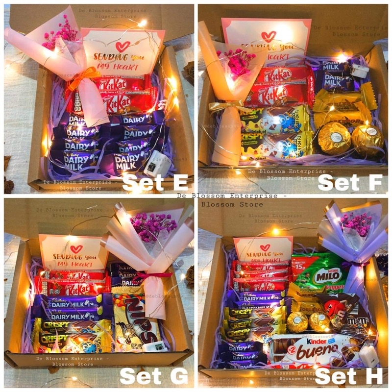 Semua dalam Satu Tema Kotak Hadiah Coklat All in One - Craft Theme ...