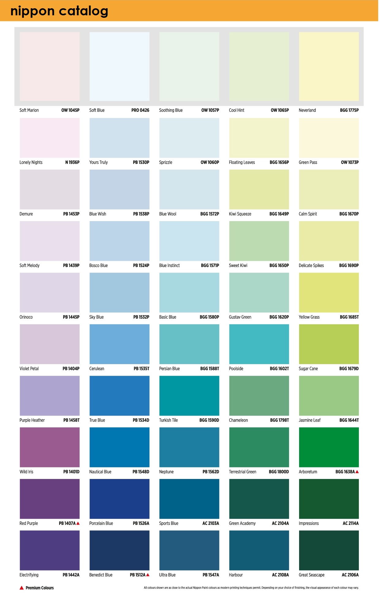 100ml Sample Paint Color using Easy Paint Material, All Brand Catalog ...