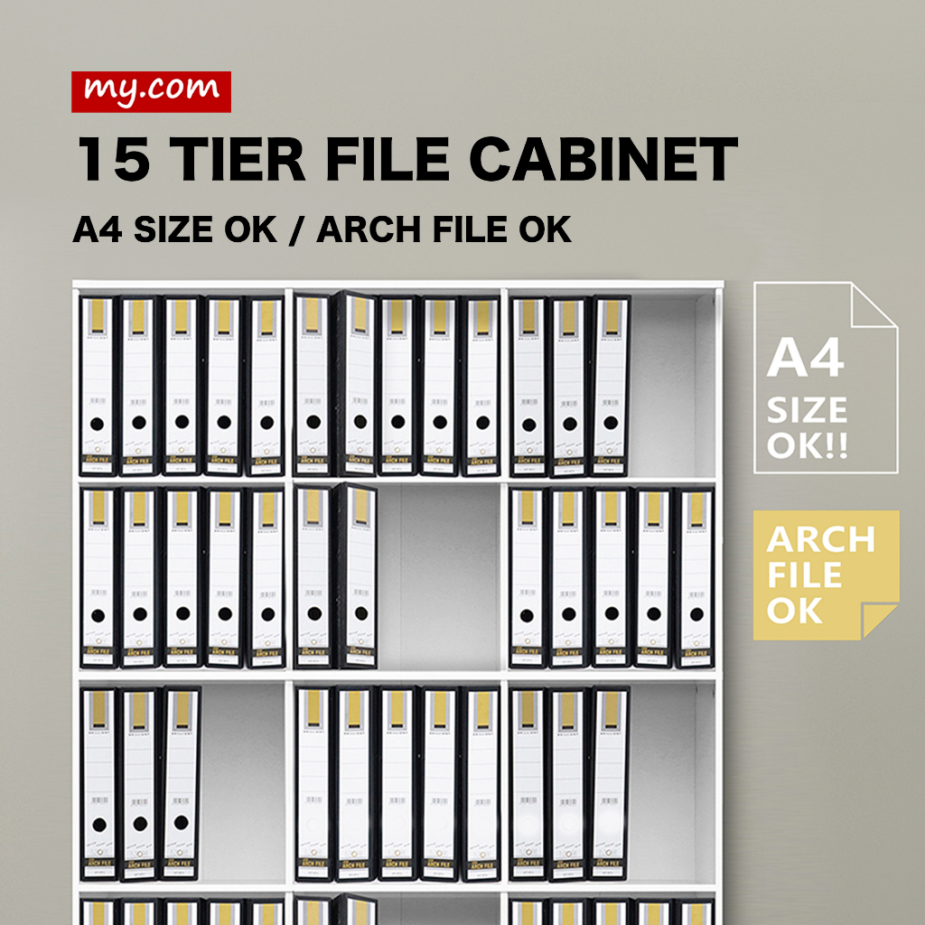 Kabinet Fail Pejabat 15 Tingkat/Office File Cabinet 15 Tier my-com/A4 ...