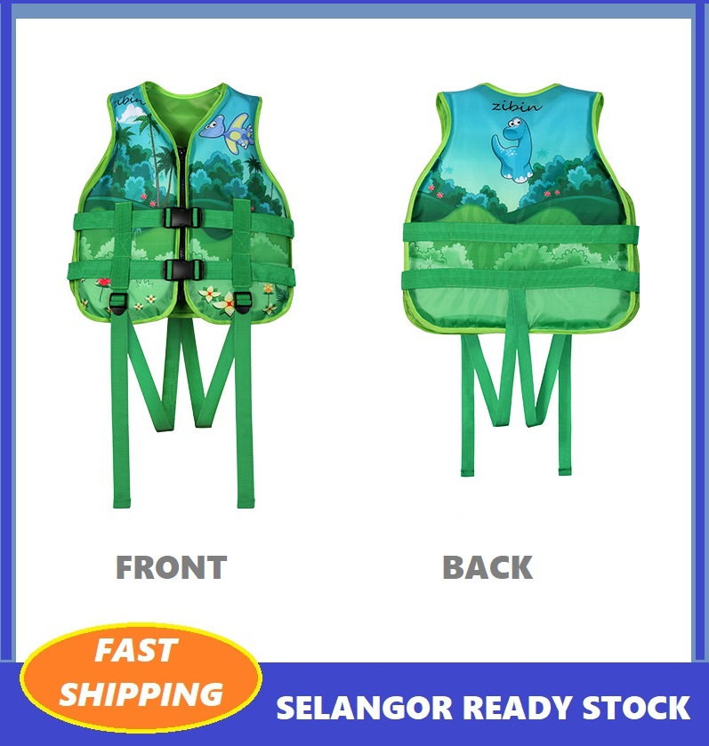 SELANGOR Kids Girls & Boys Swimming Floatage Life Jacket with Lockable ...