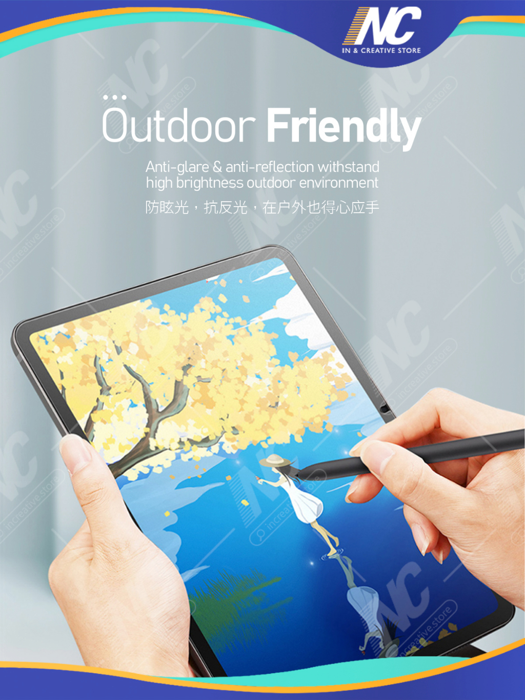 PREMIUM Paperlike Screen Protector for Samsung Galaxy Tab S9/S8/S7/S6 ...